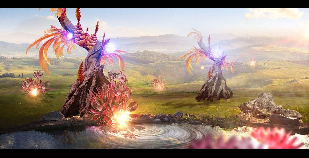 ArtStation - alien tree