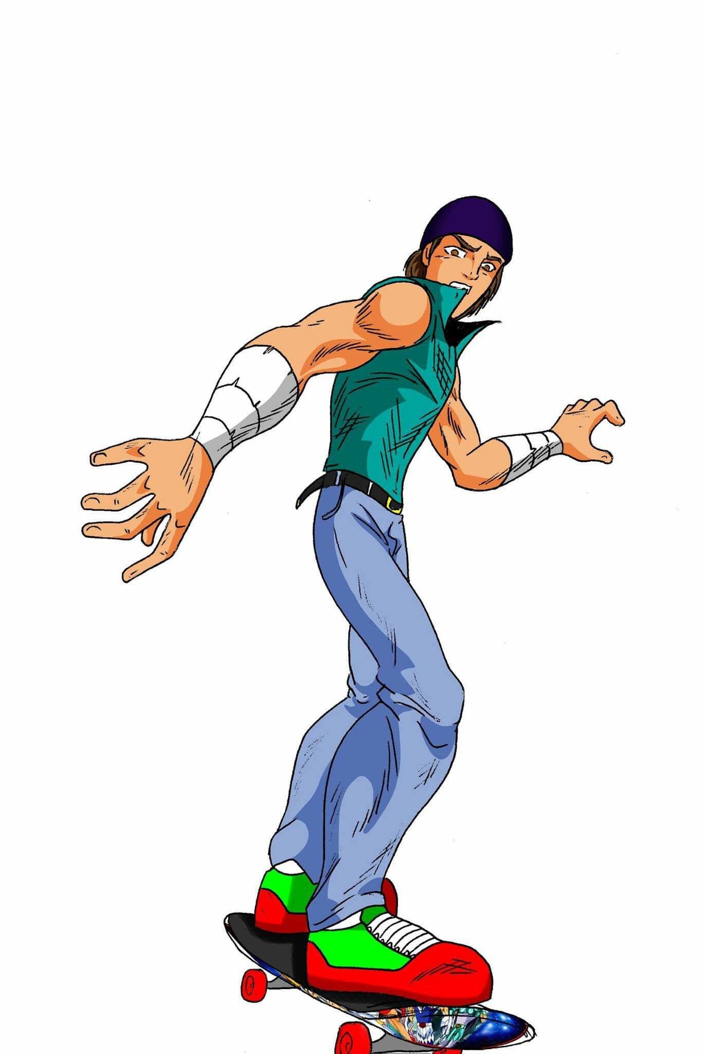 ArtStation - Skate man