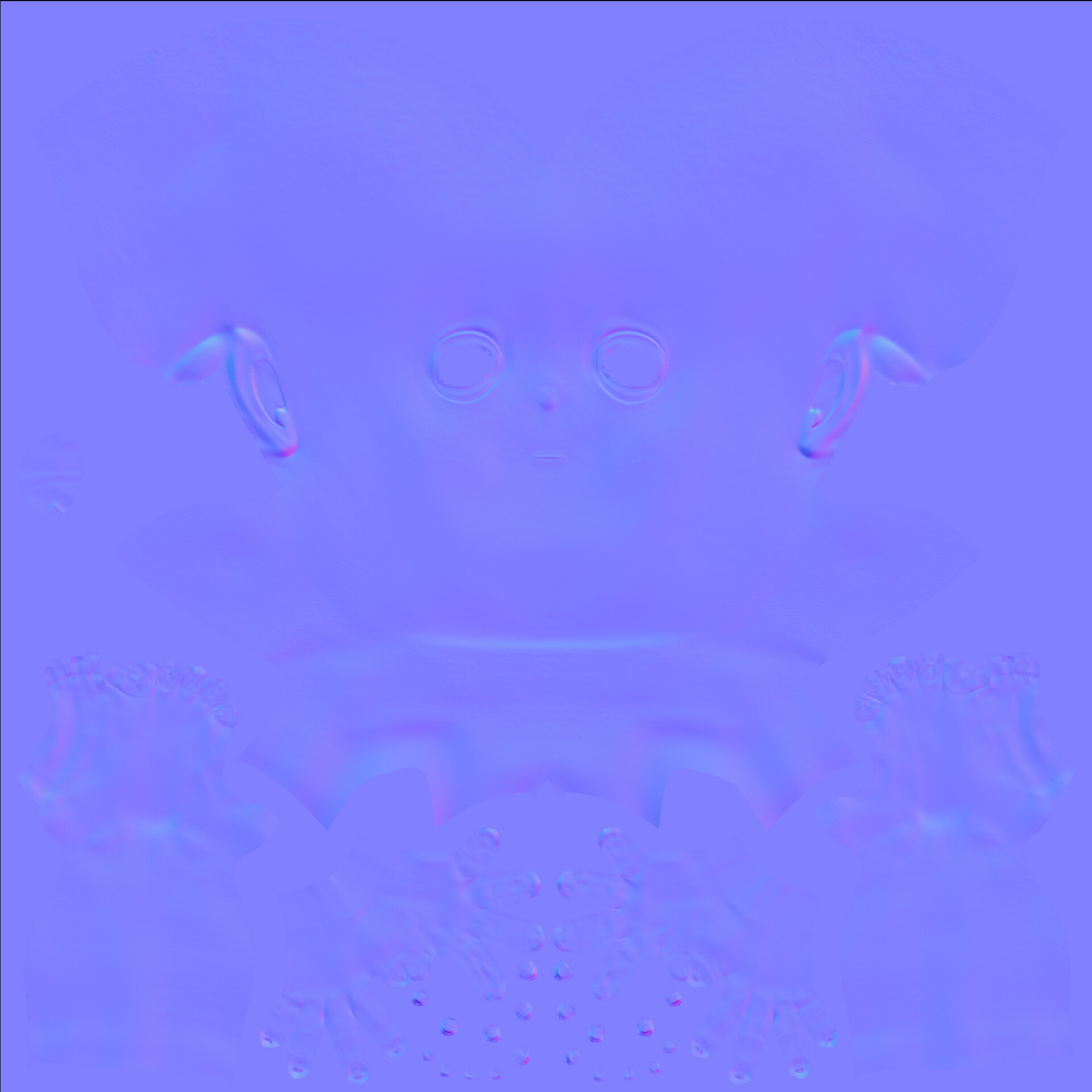 Jeff Ong Chen Fei - Stylized Little Boy 3D Model