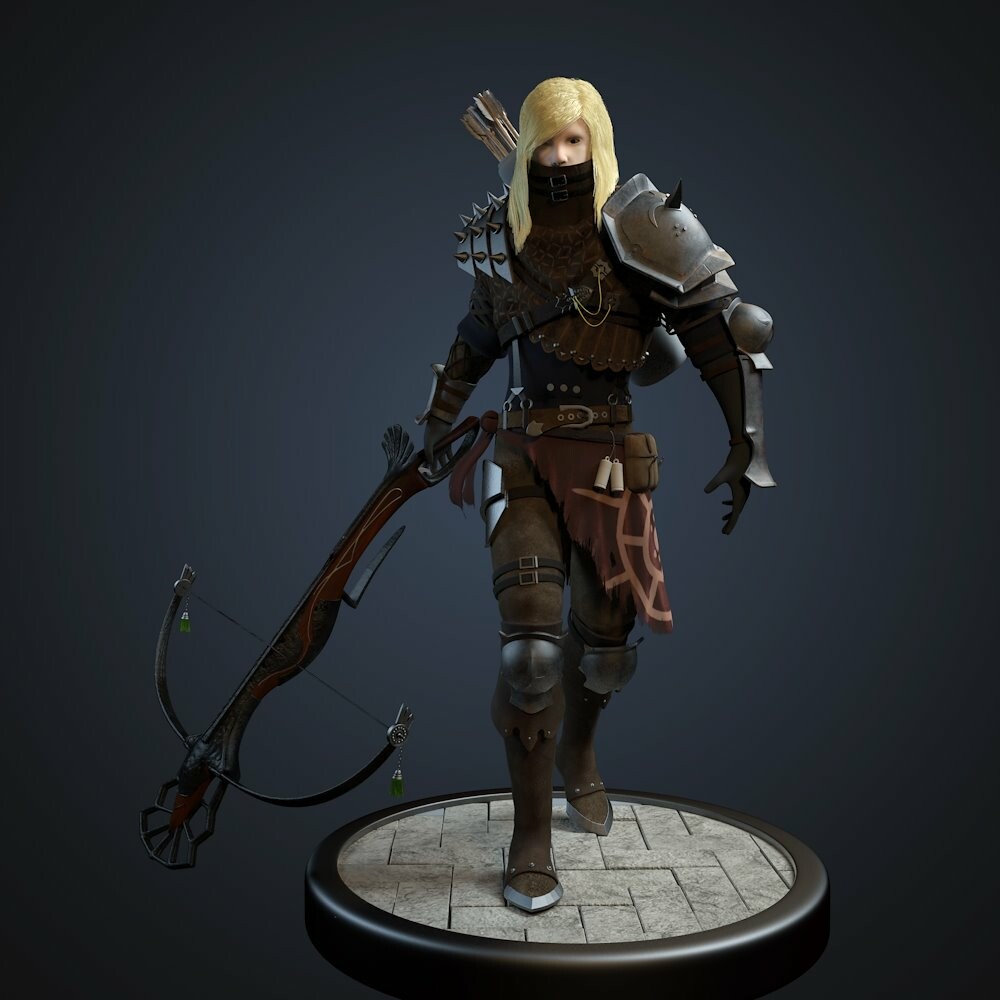 ArtStation - Hunter character