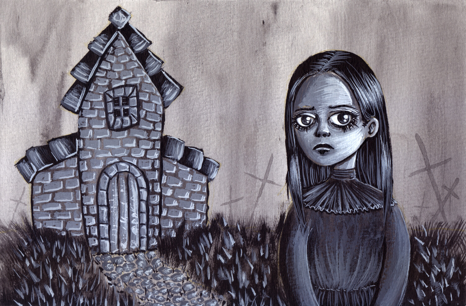 ArtStation - Tanith the little Witch