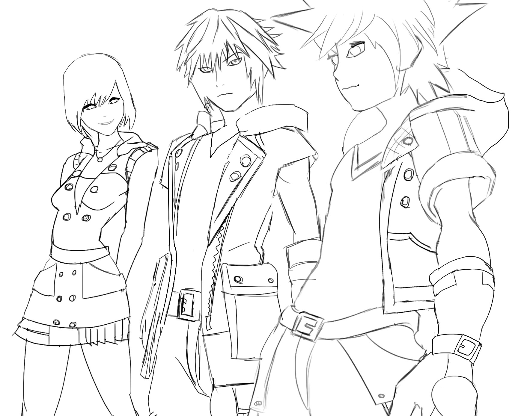 kingdom hearts 3 coloring pages