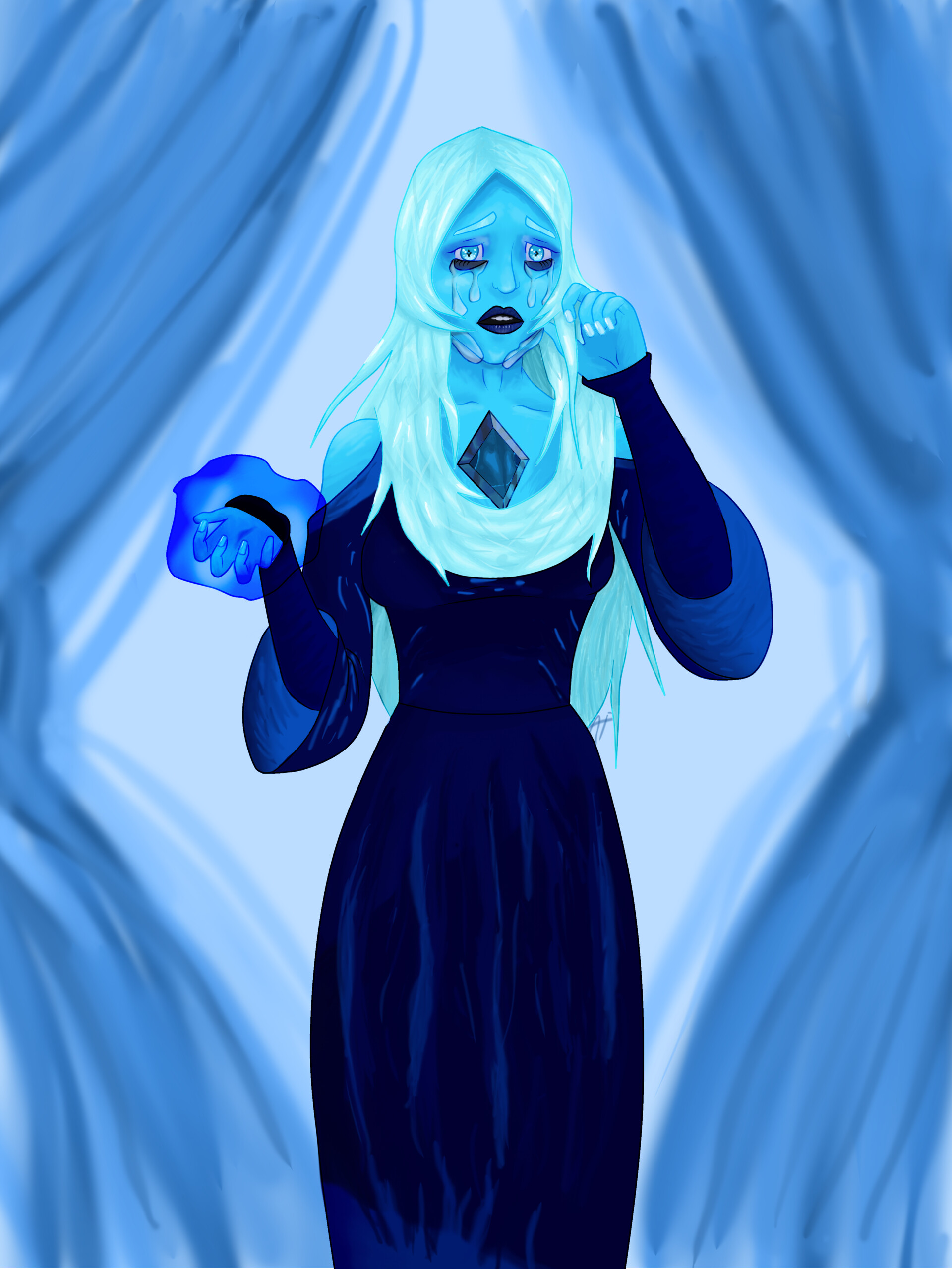 ArtStation - Blue Diamond fanart