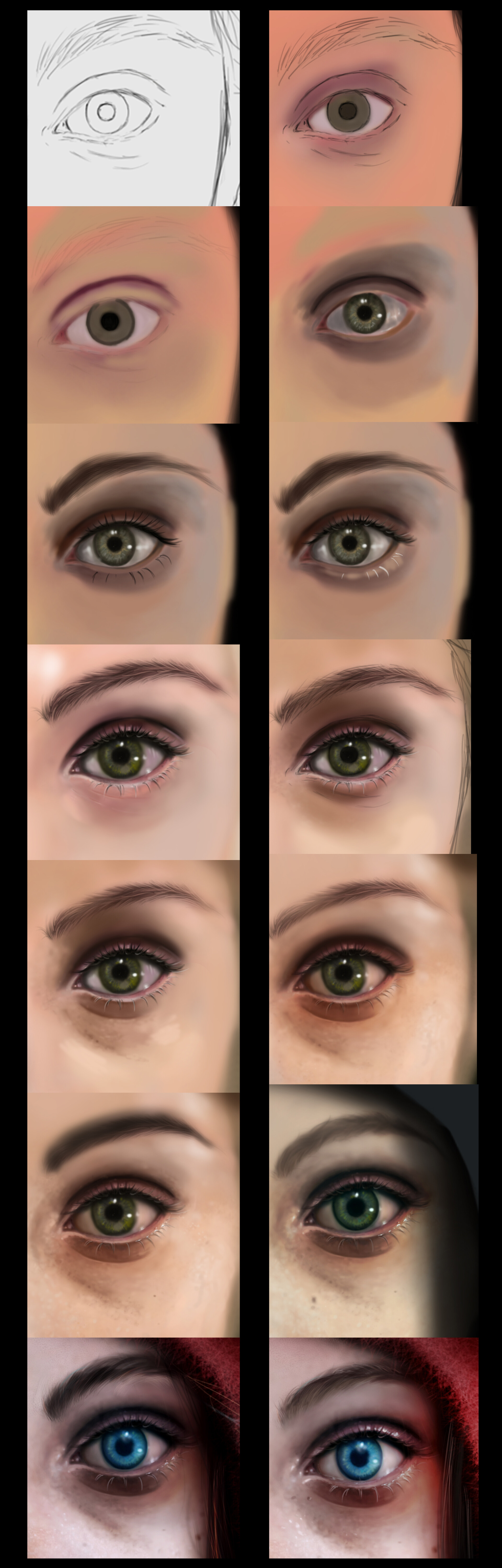 ArtStation - Process eye