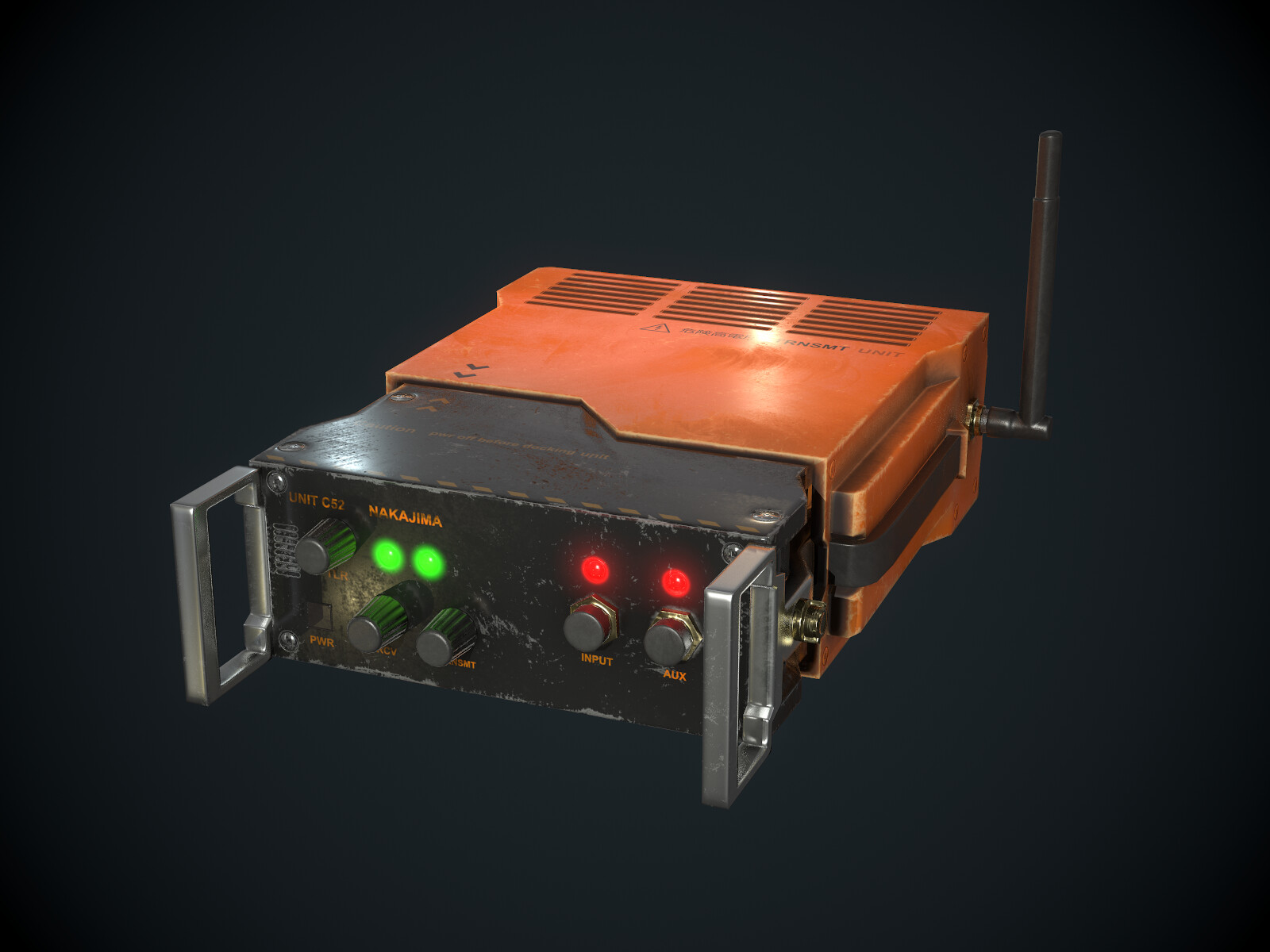 ArtStation - Transmission Device Game Asset