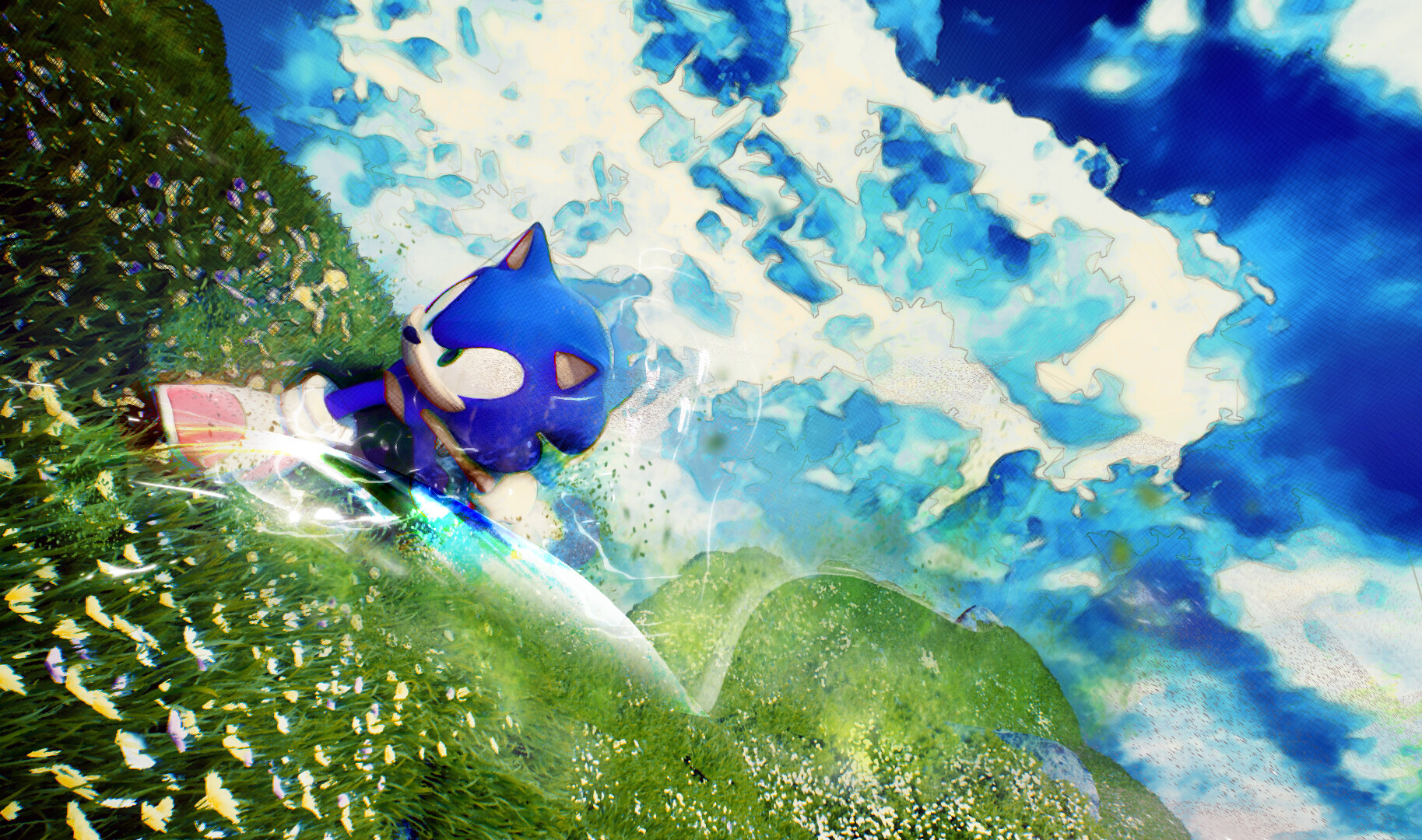 ArtStation - 2018 Sonic Fanart