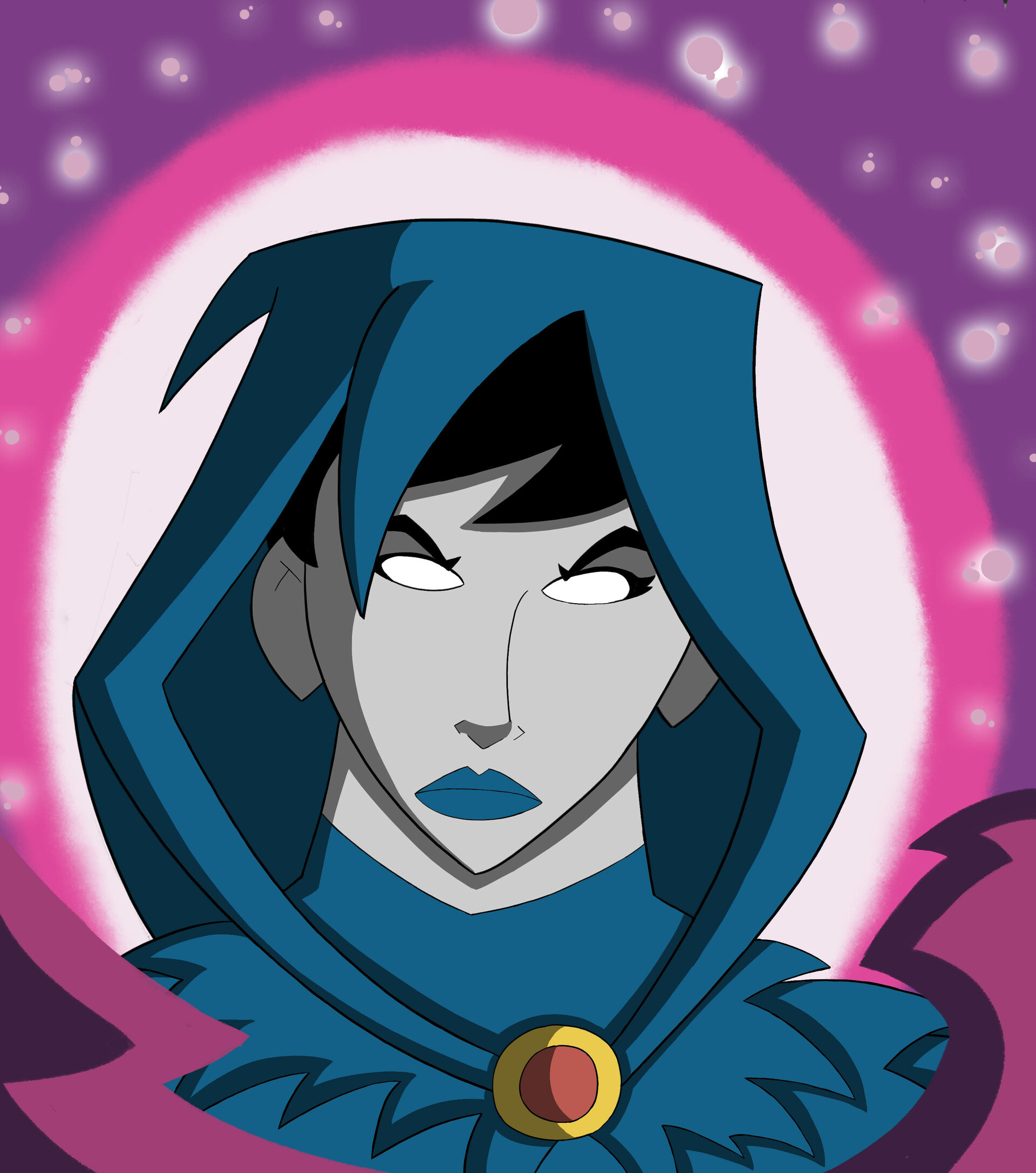 ArtStation - Raven Headshot