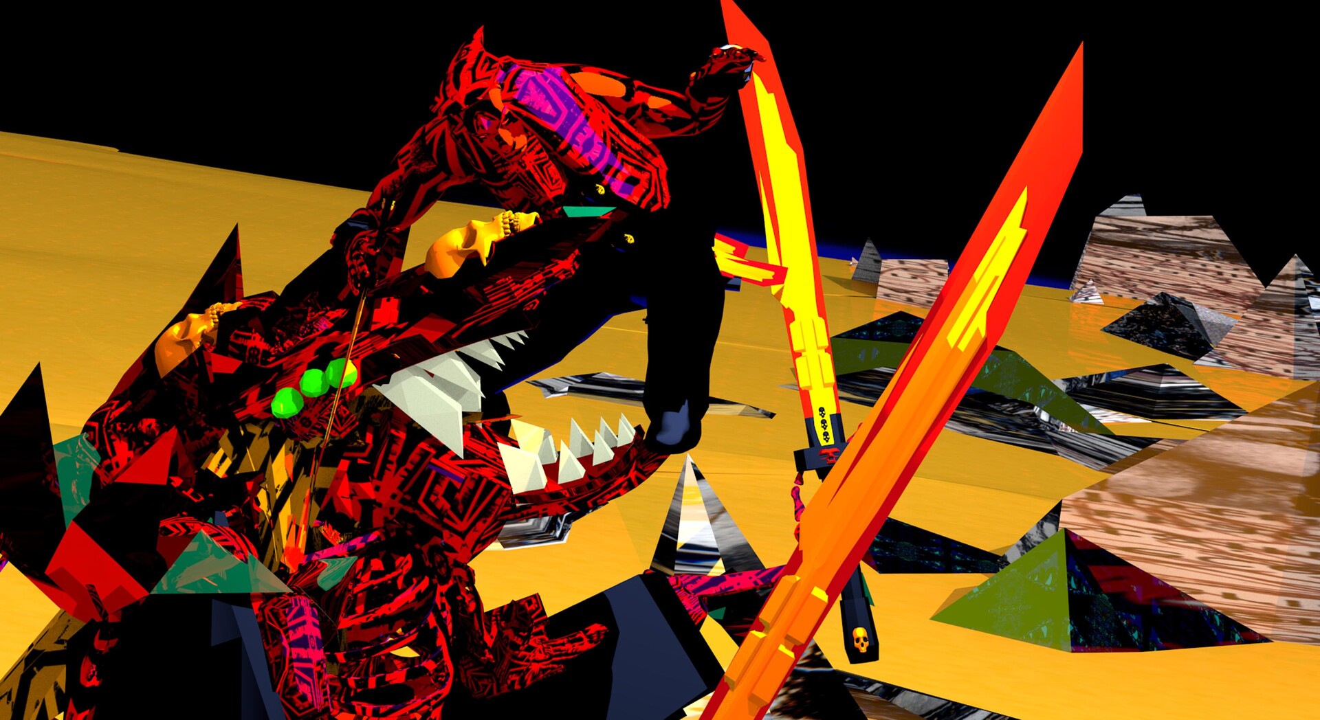 ArtStation - SURVIVOR Tail-Flip's Flying Leap Kicks the DEMON=DEVIL ...