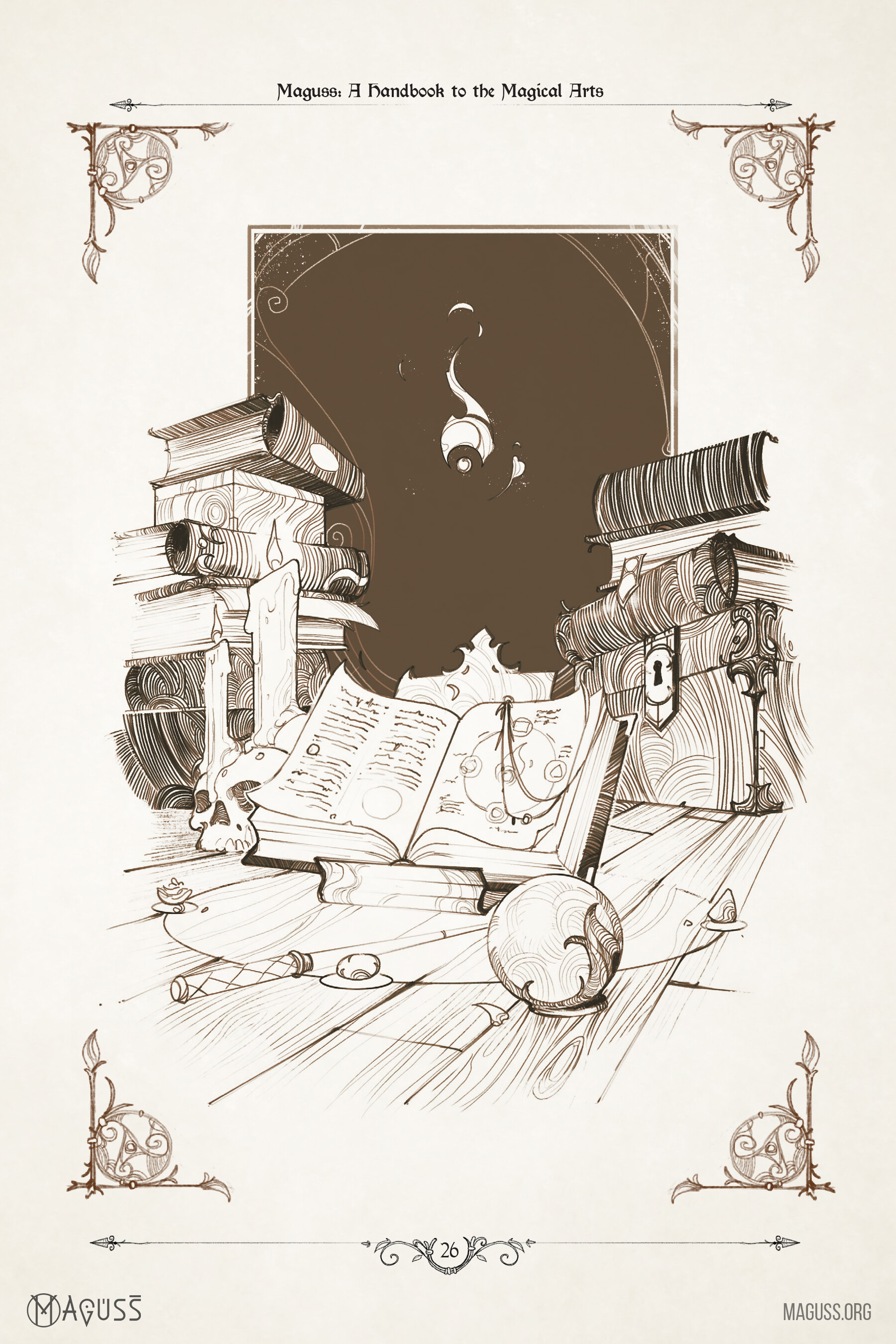 Alexey Yakovlev - Maguss artbook design and illustrations