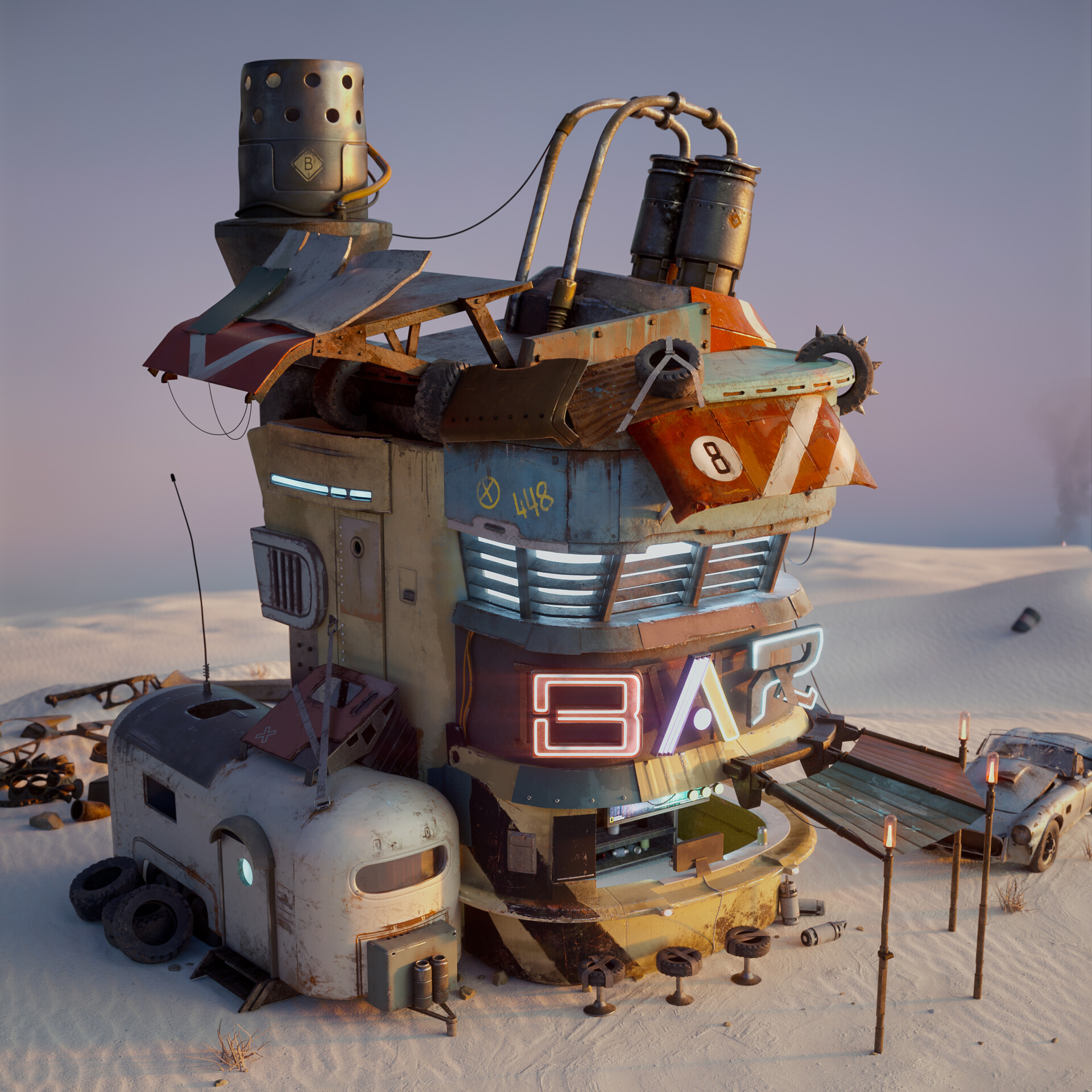 ArtStation - Bar