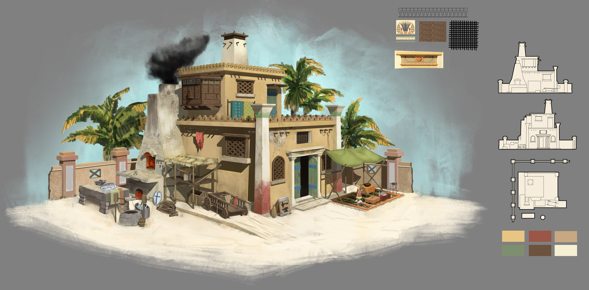 ArtStation - Egypt Architecture