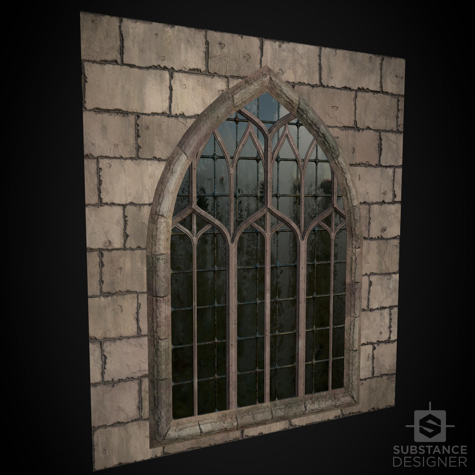 ArtStation - Gothic Window