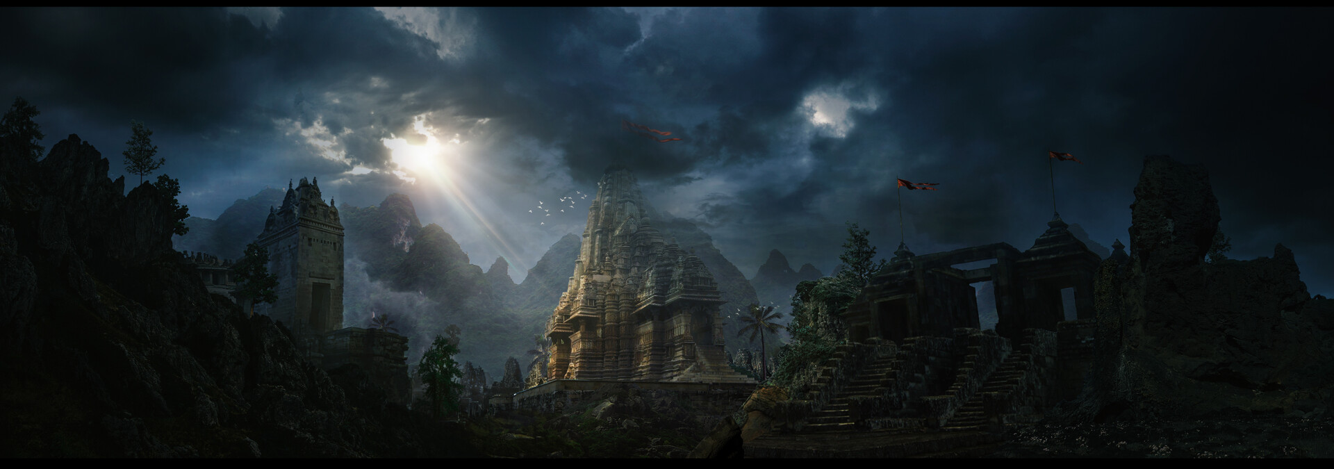 ArtStation - The Dark Temple