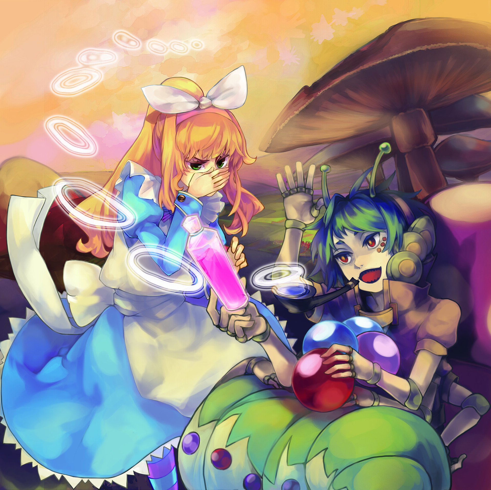 ArtStation - Alice 皺眉表示