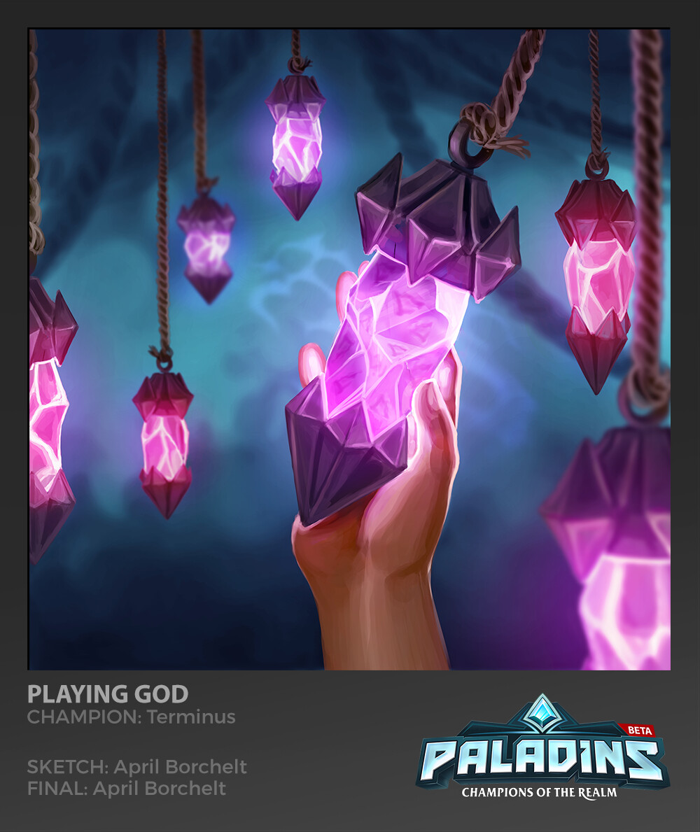 ArtStation - Paladins Card Art (Old Style)