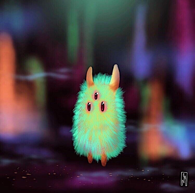 ArtStation - My little monster