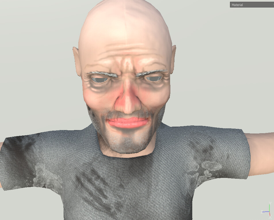 Matthew Longo - Old Man Character