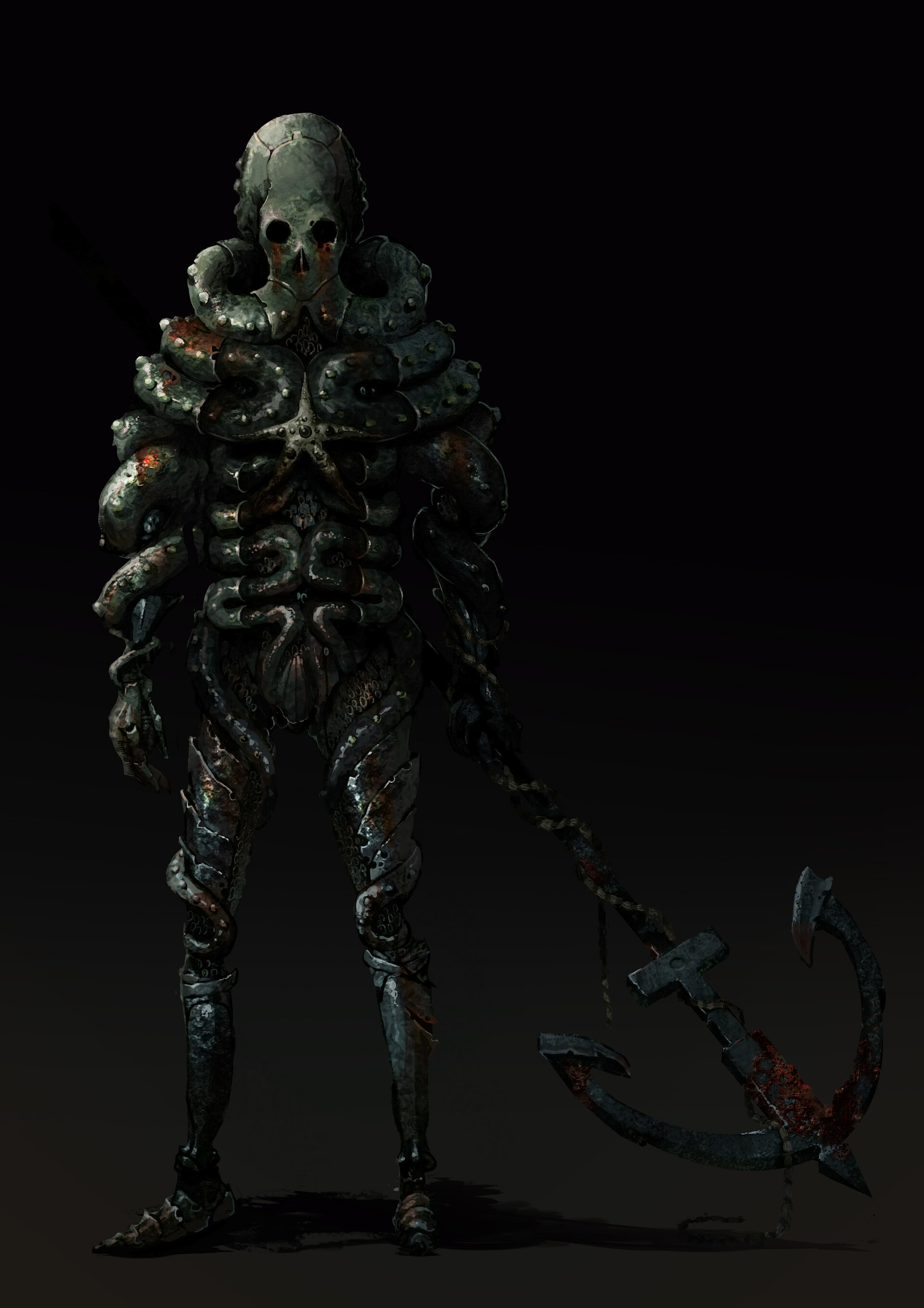 Octopus Armour bt Martin Le Borgne : r/ImaginaryArmor