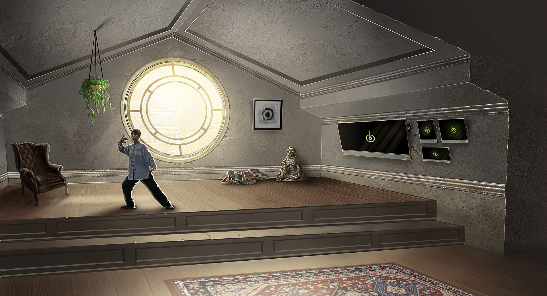 ArtStation - Zen loft