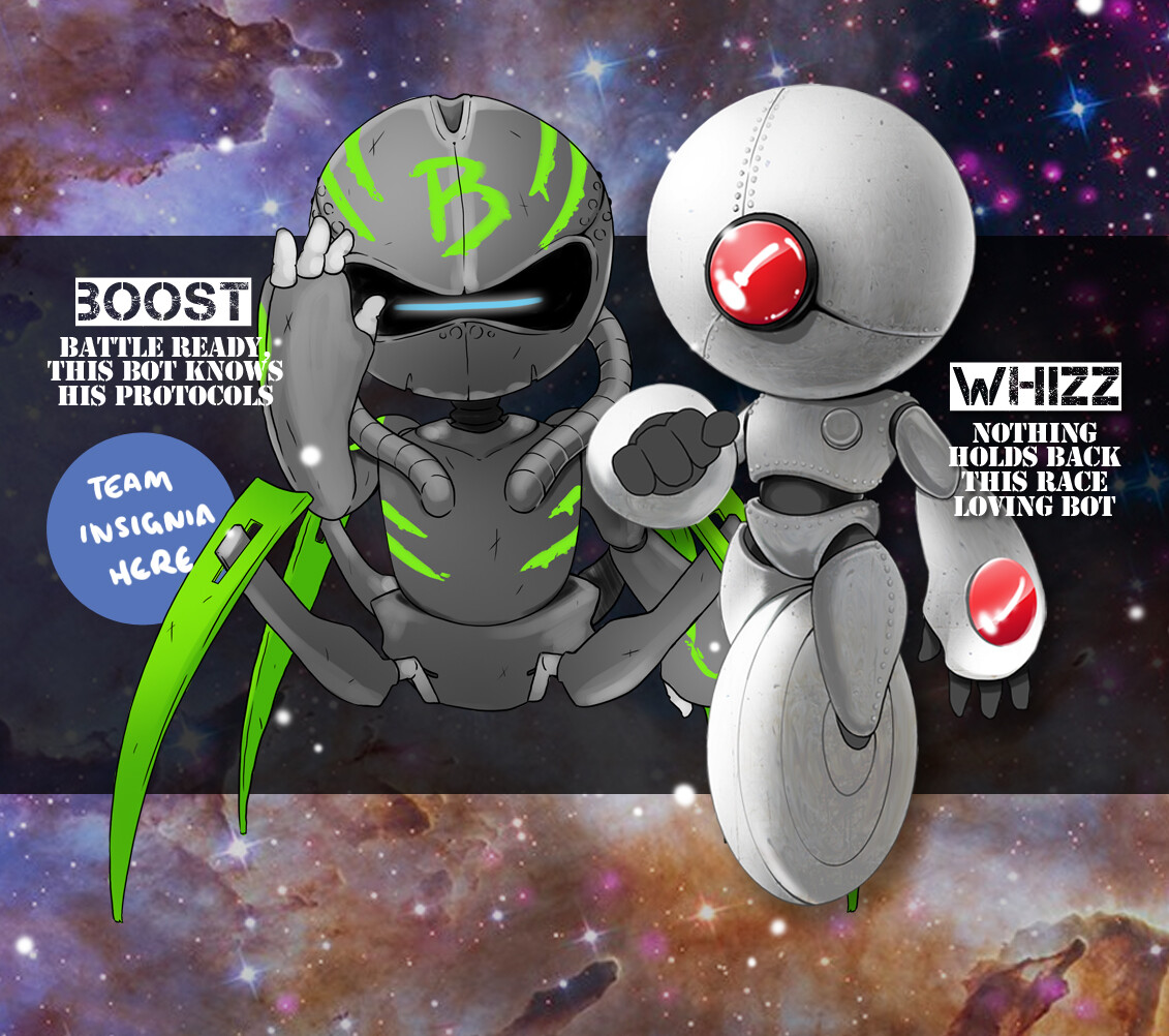 Ruth Keattch - Character work for Hyper League Racing - by Mad Dad Games