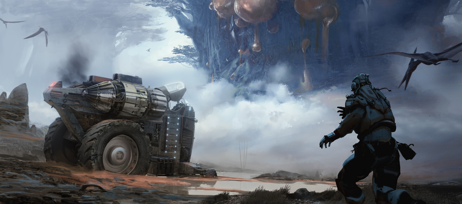 ArtStation - Planet Exploration Vehicle