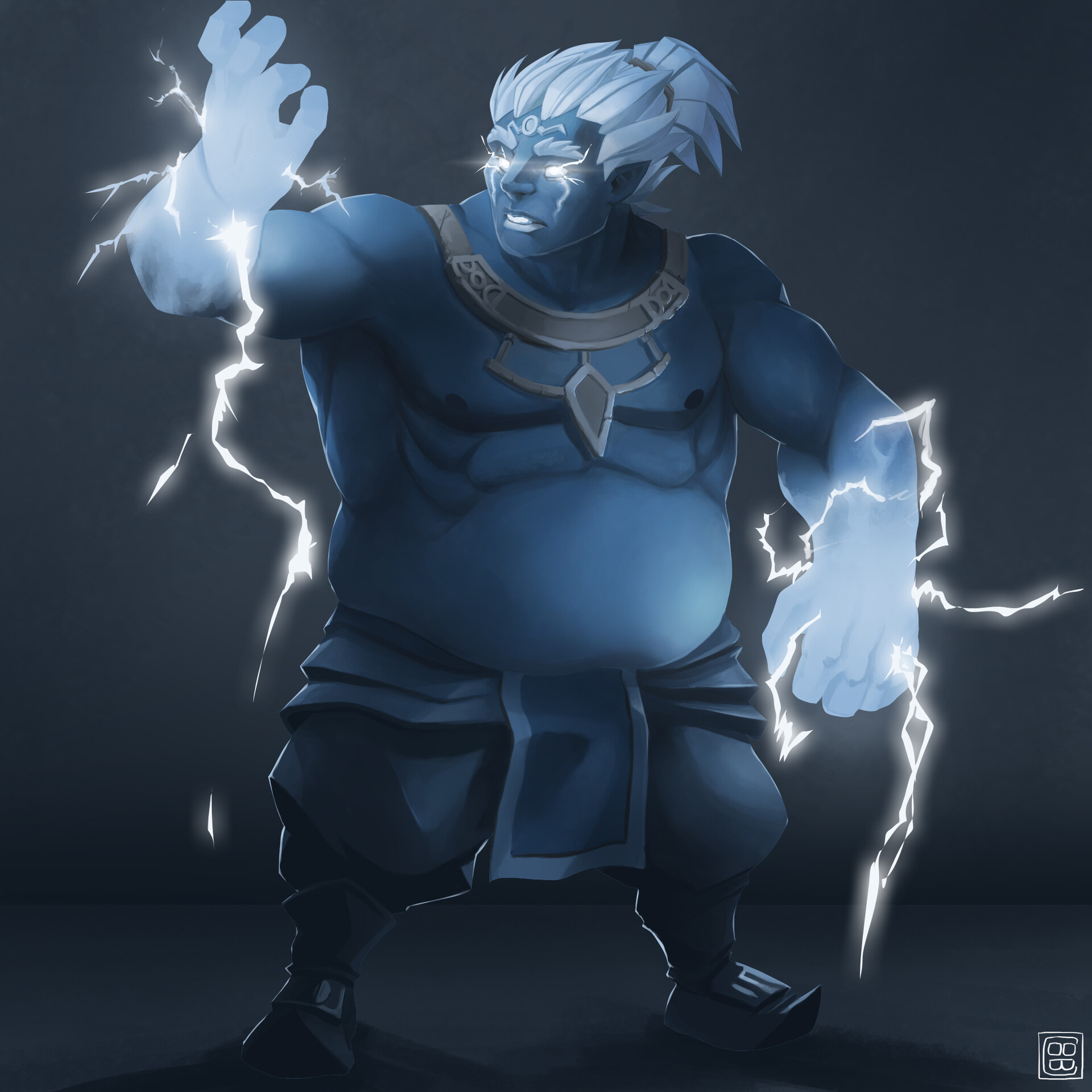 ArtStation - Thunder Djinn