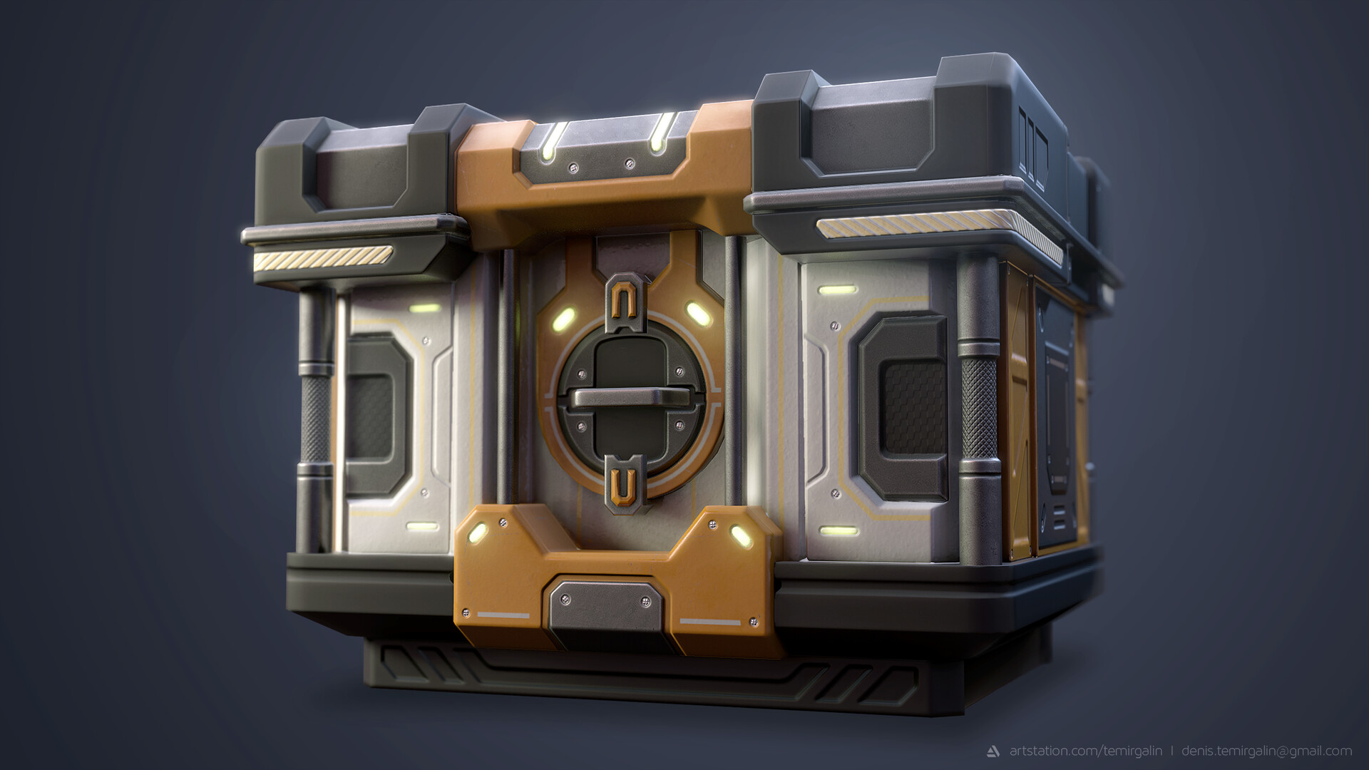 ArtStation - Sci-Fi Crate