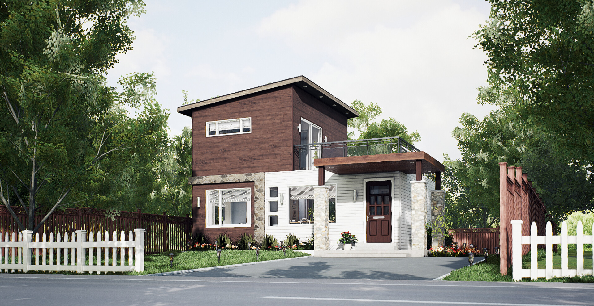 ArtStation - Unreal Engine - Summer House Archviz