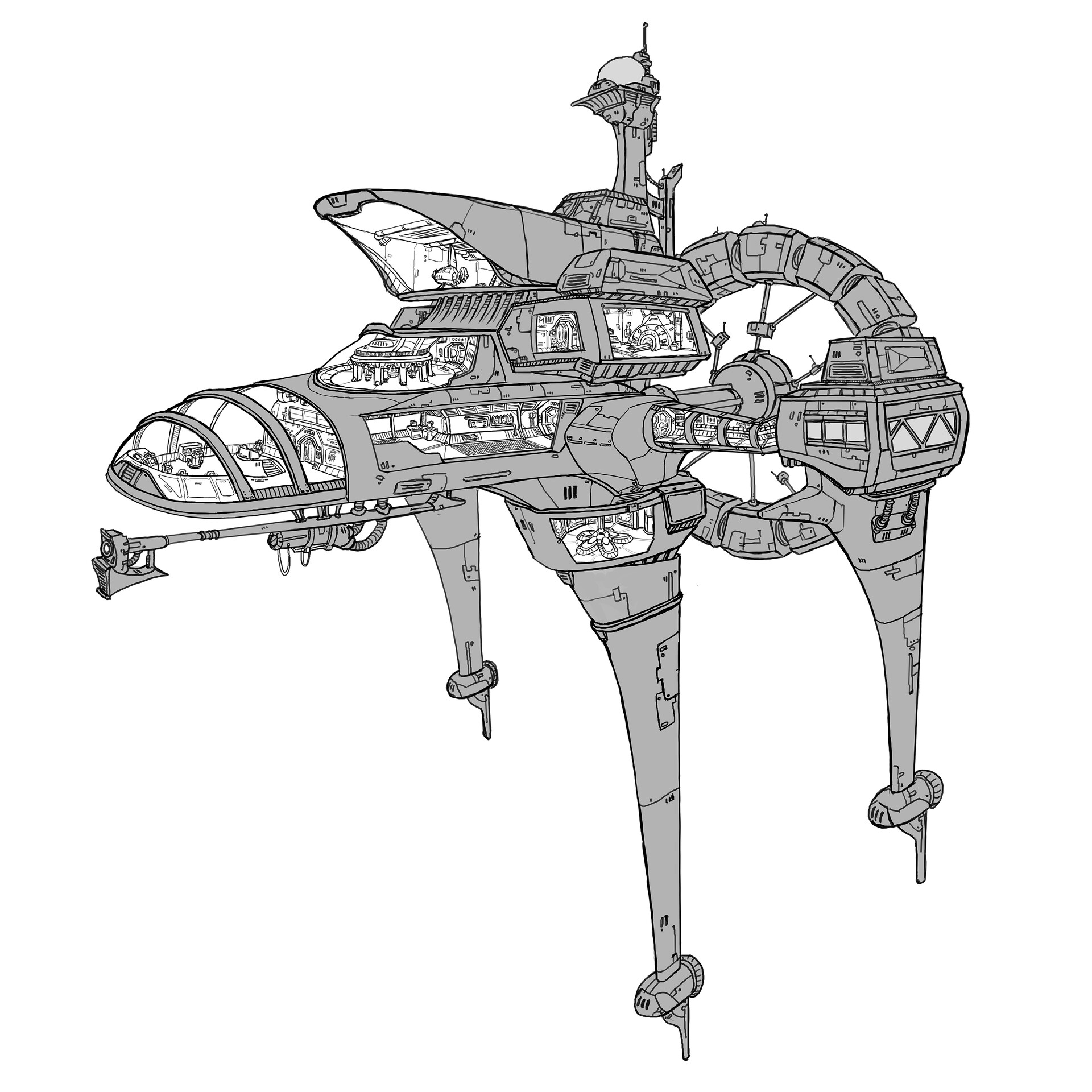 ArtStation - Nostromo redesign