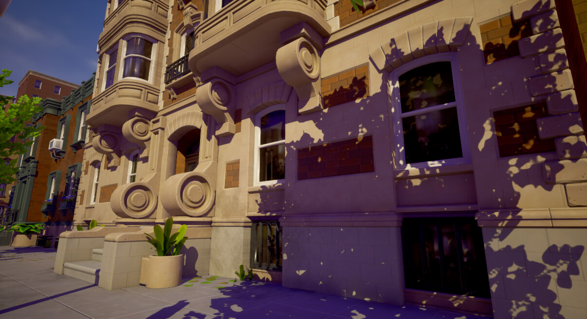 Erik McKenney Portfolio - Stylized City Environment W.I.P.