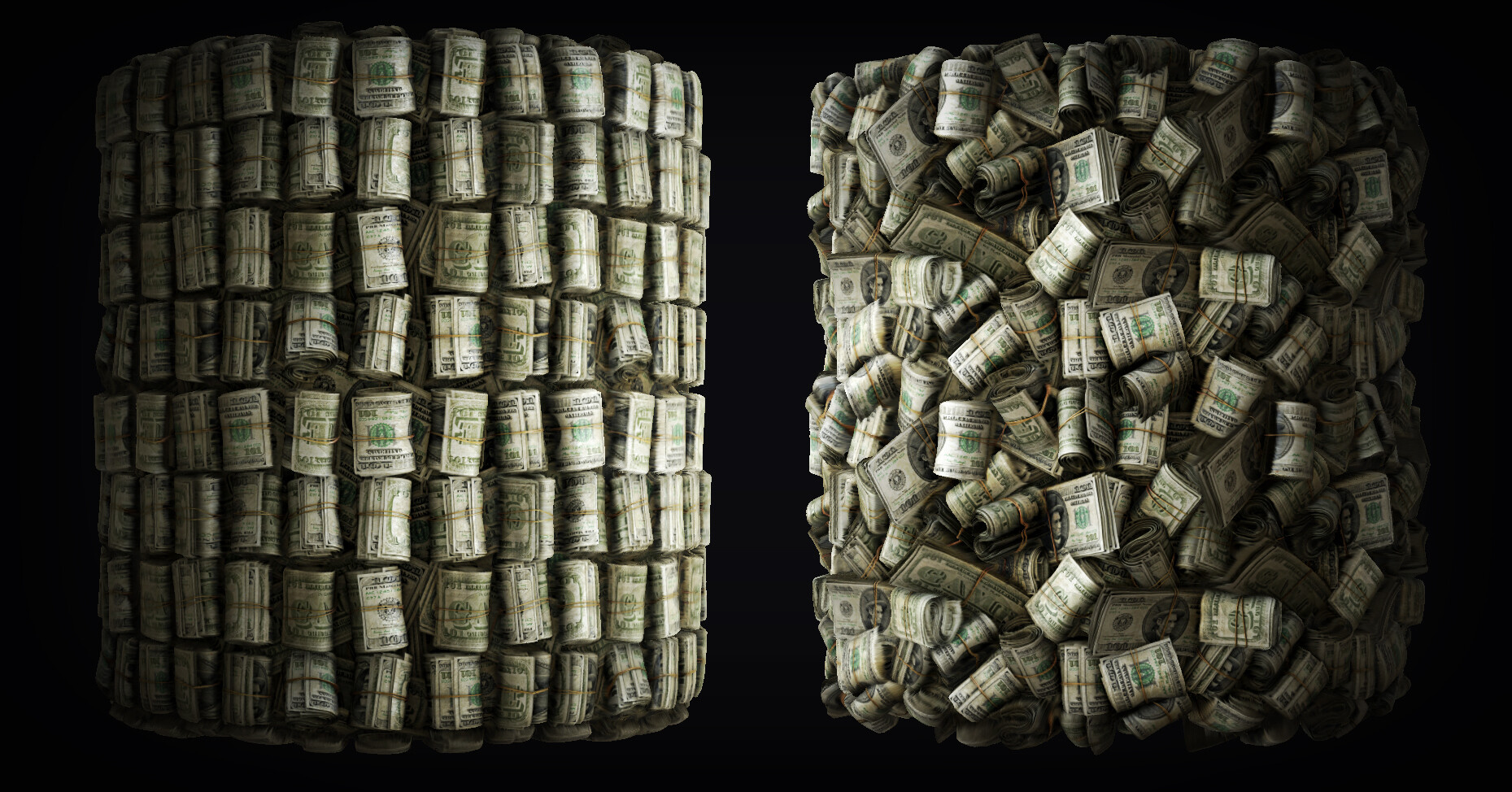 Vardan Aleksanyan - PBR Money Stack Material based on procedural Note ...