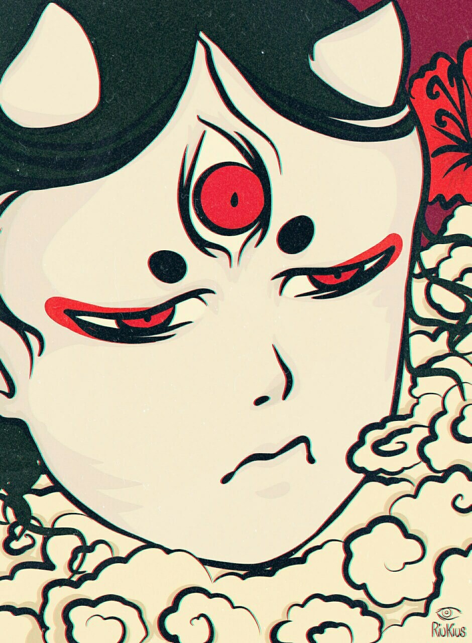 ArtStation - Oni yokai