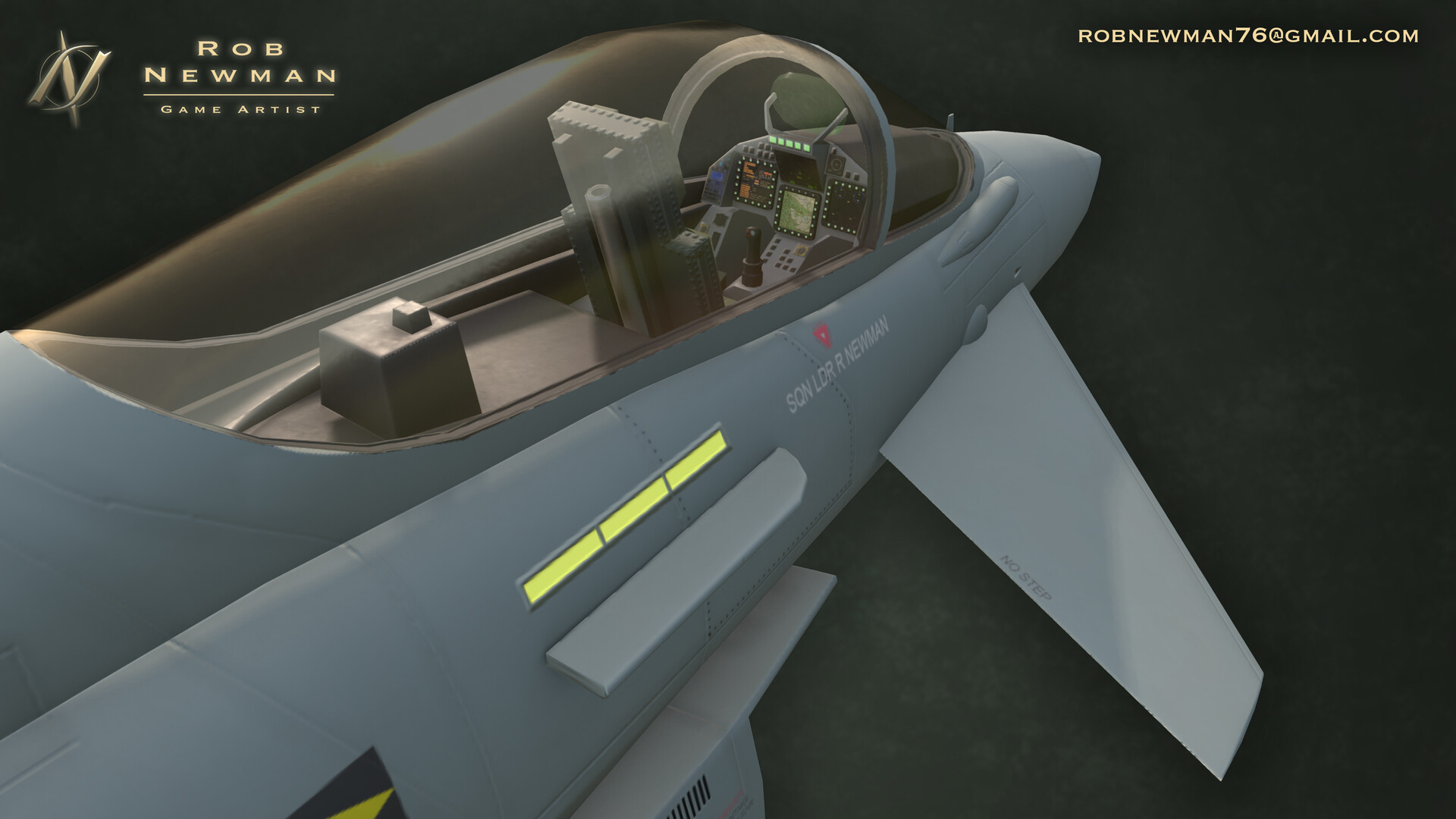 Robert Newman - Eurofighter Typhoon Game Prop