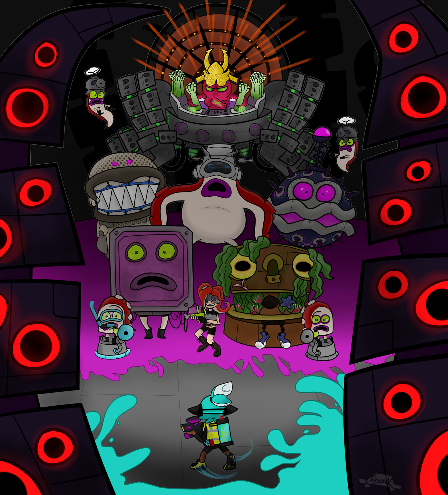 Carson Kelley - Splatoon Tribute