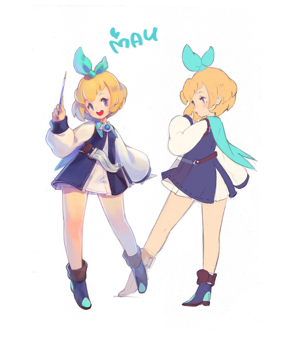 ArtStation - [Project MAY] Character Concept art