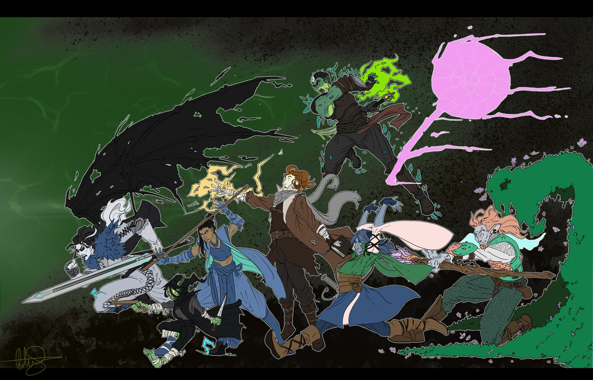 ArtStation - The Mighty Nien