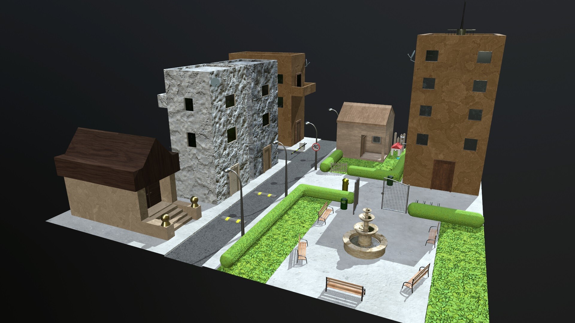 ArtStation - 3D City