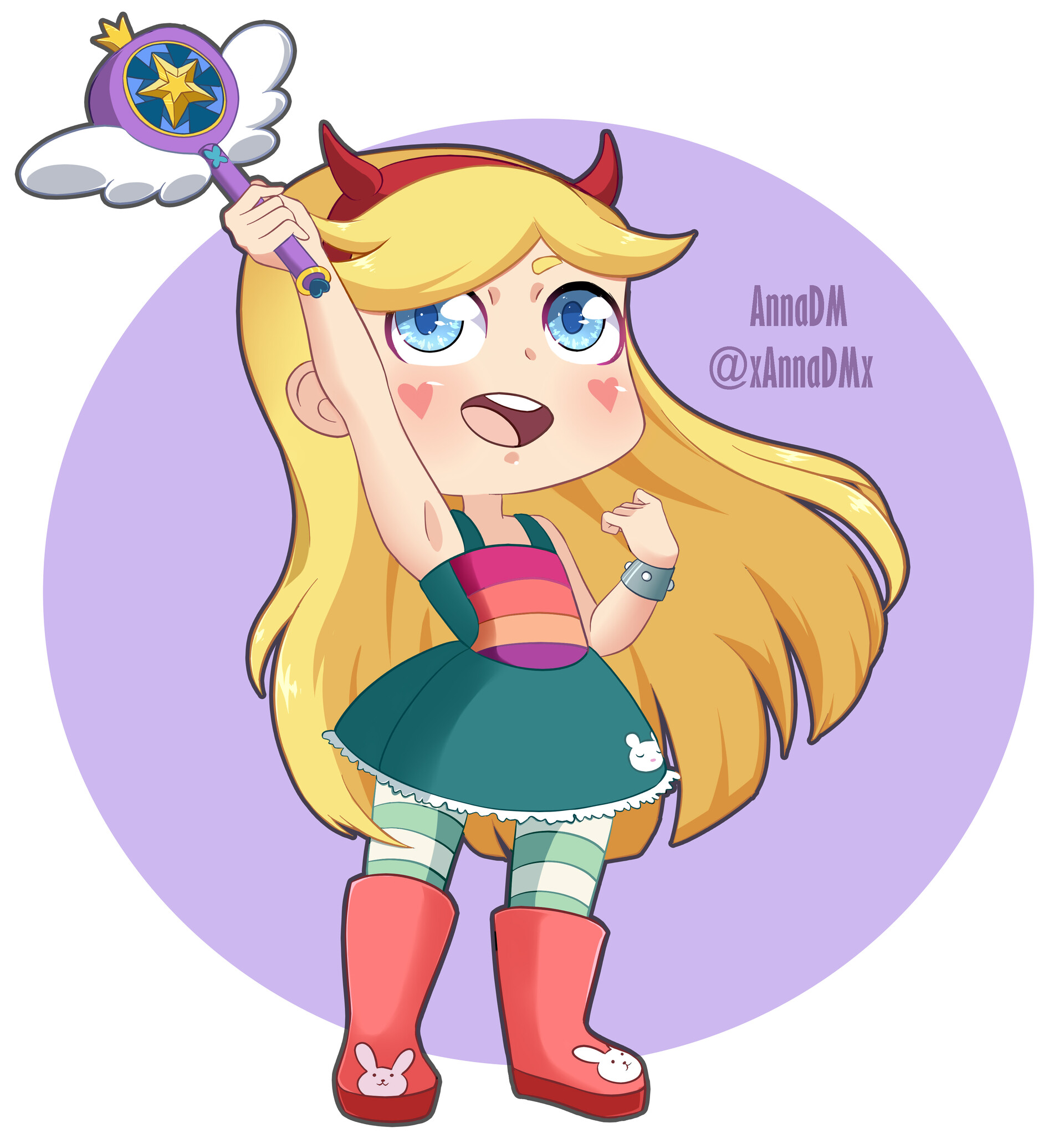 ArtStation - Star Buttefly chibi