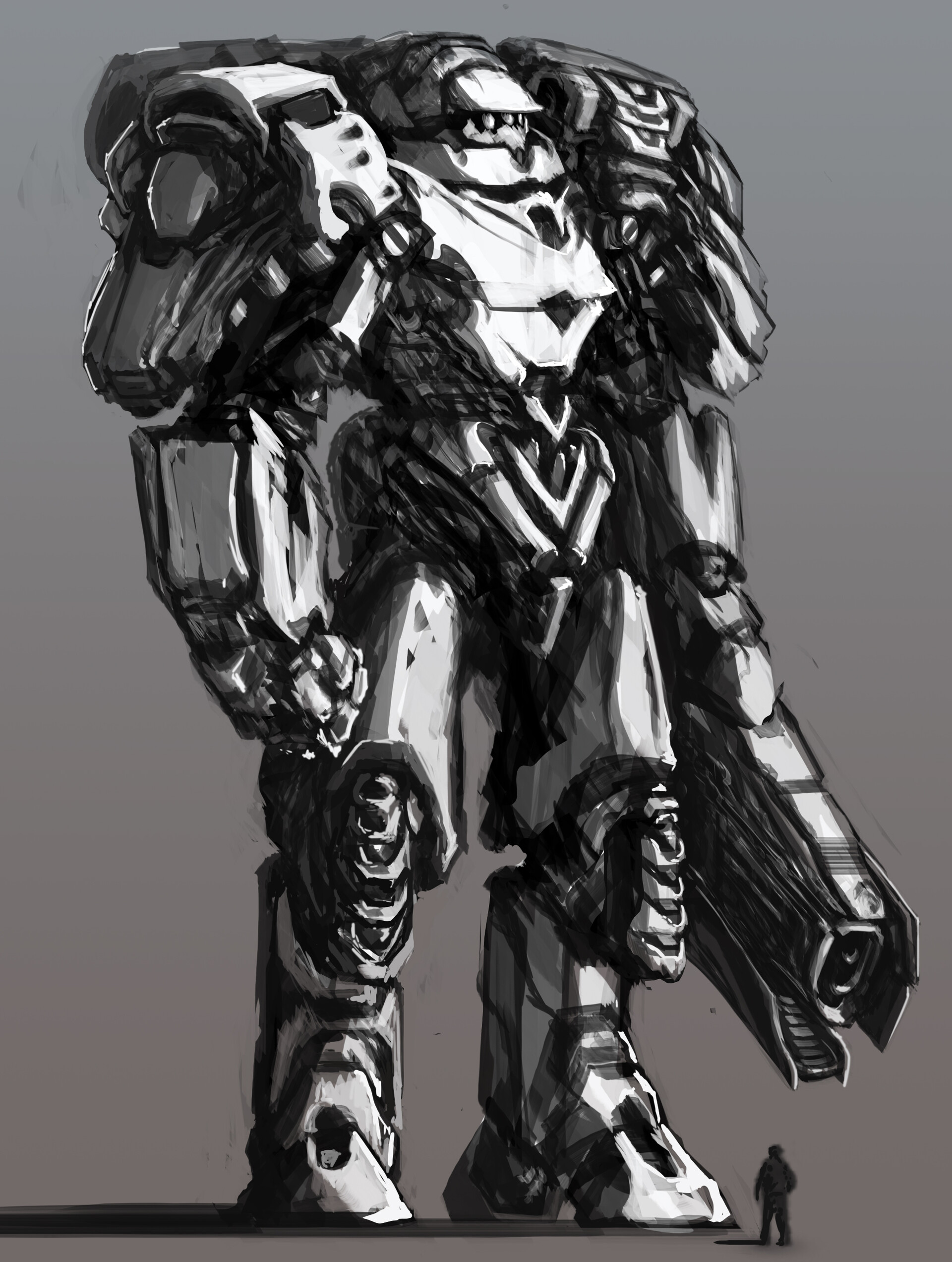 ArtStation - Sketchy Mech