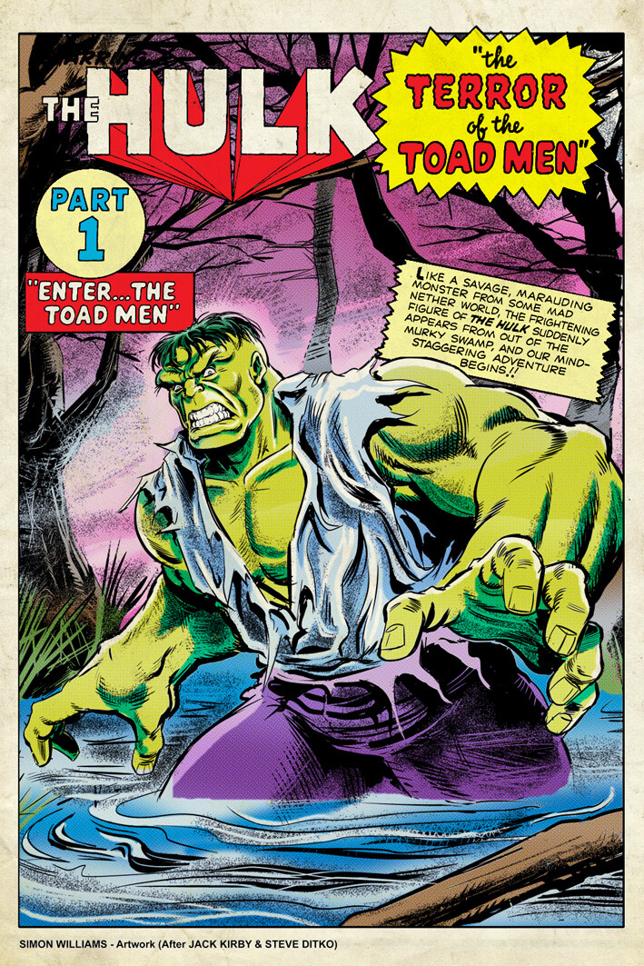 ArtStation - Swamp Hulk