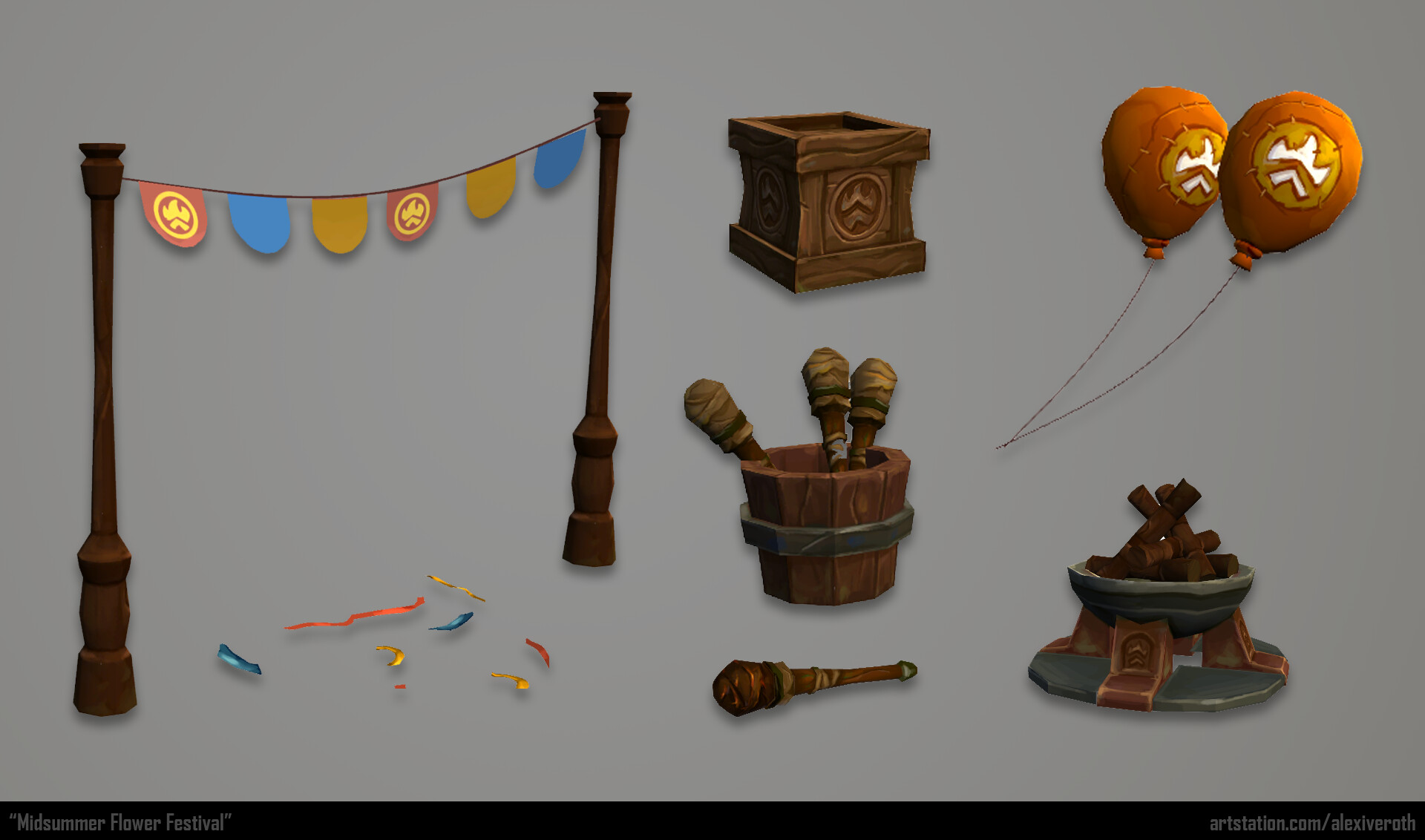 Alex Iveroth - Blizzard Student Art Contest 2019 - Midsummer Flower ...