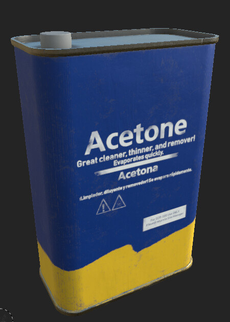 ArtStation - Acetone Model