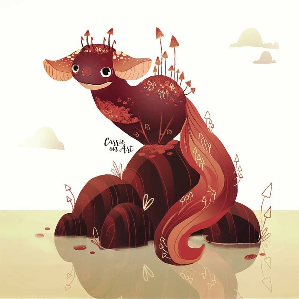 ArtStation - Mushroom Creature
