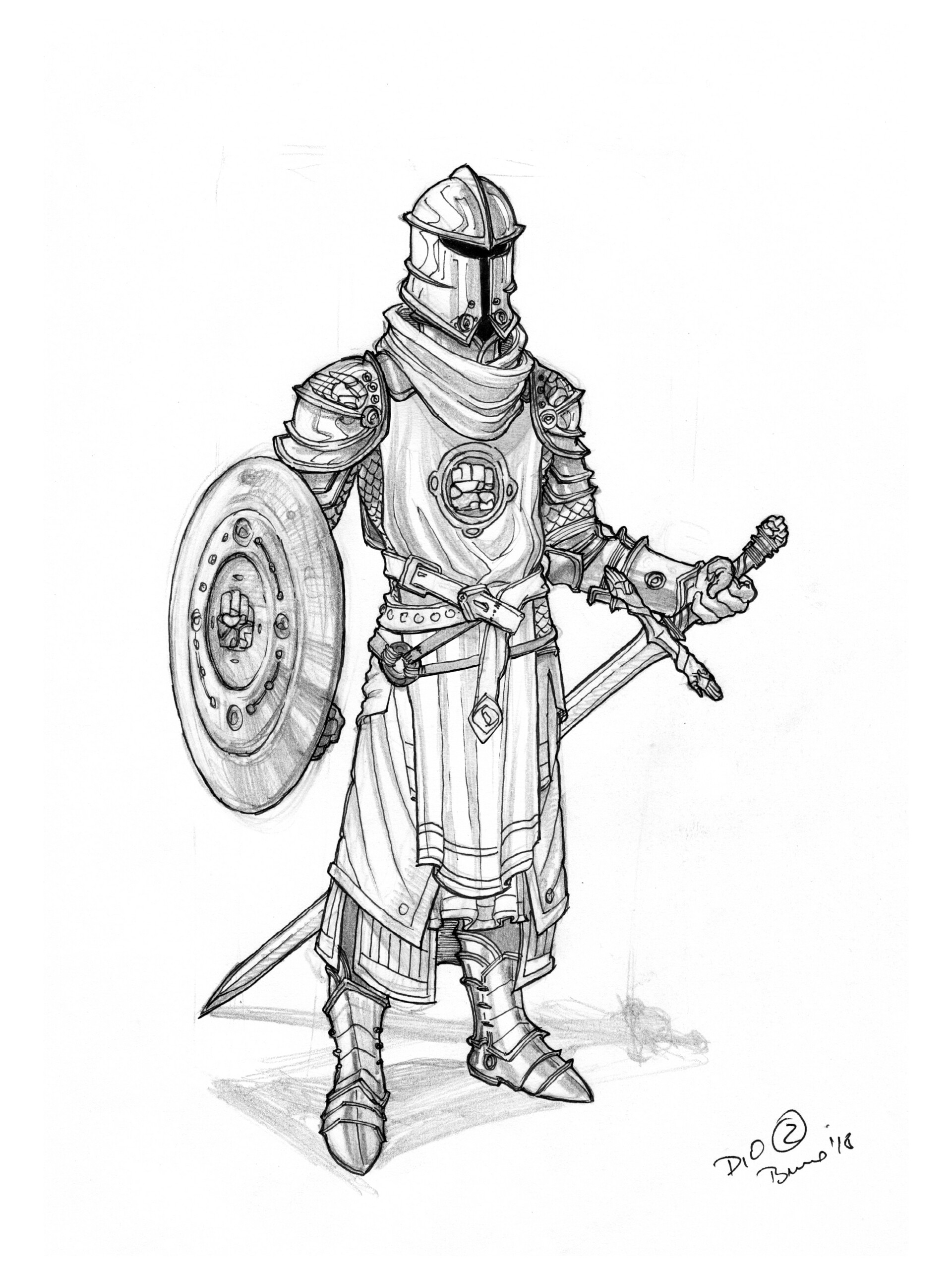 how to draw rpg characters