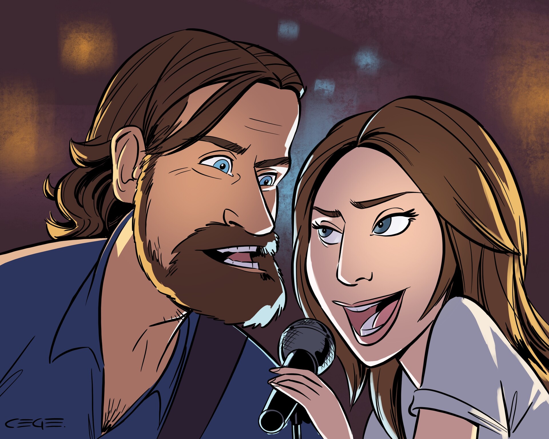 ArtStation - The Shallow (A Star is born)