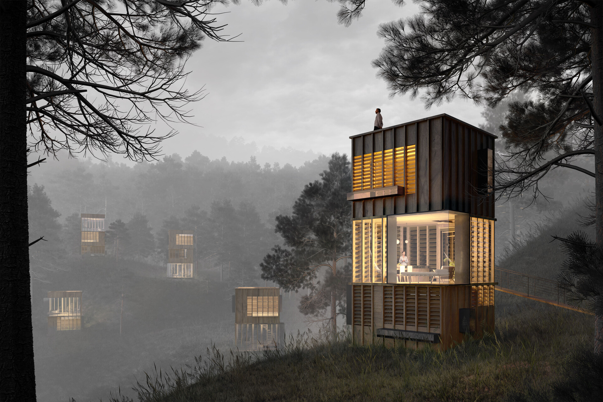 ArtStation - Fog House