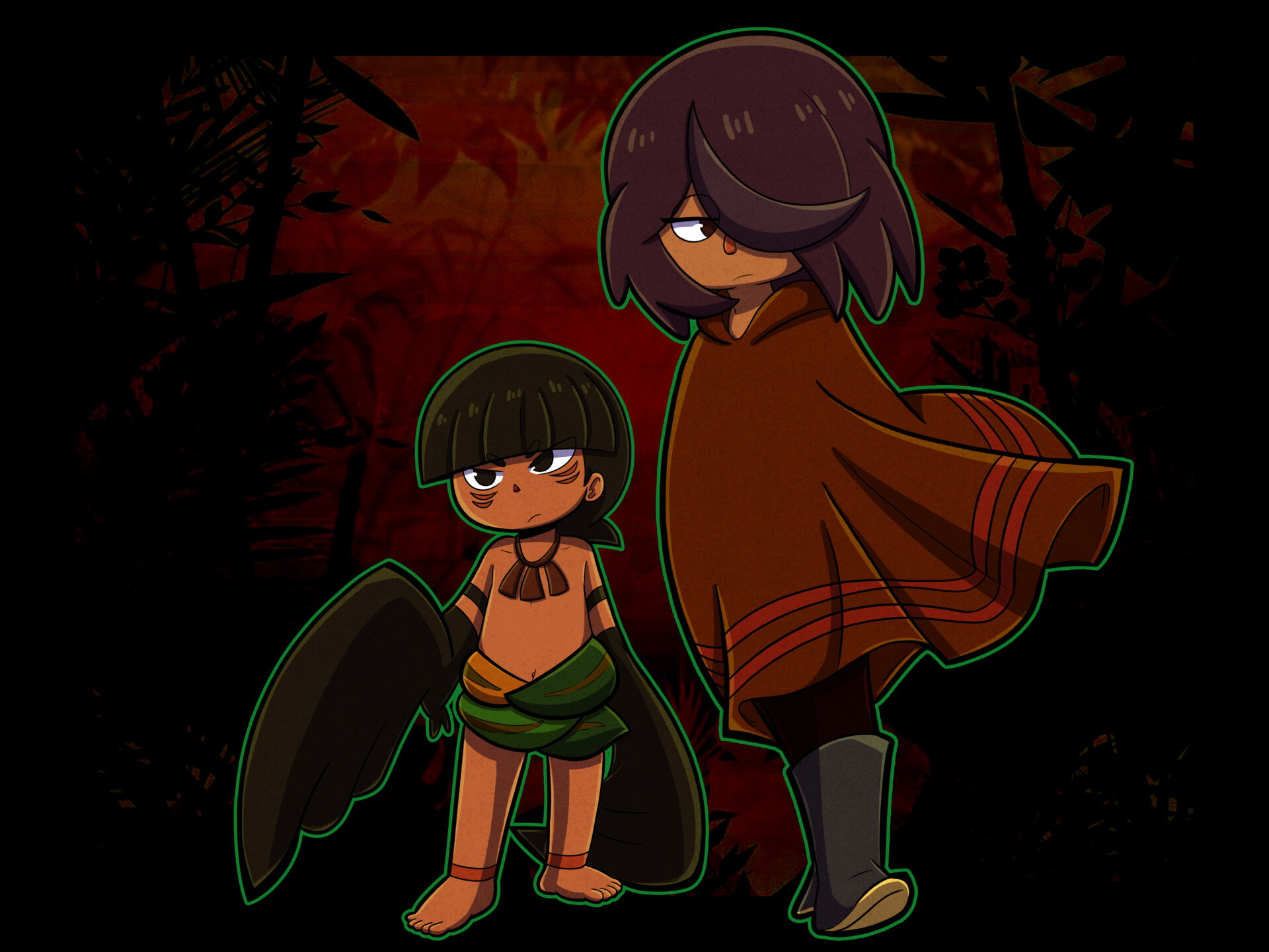 ArtStation - Tunche MC's Qaru and Rumi