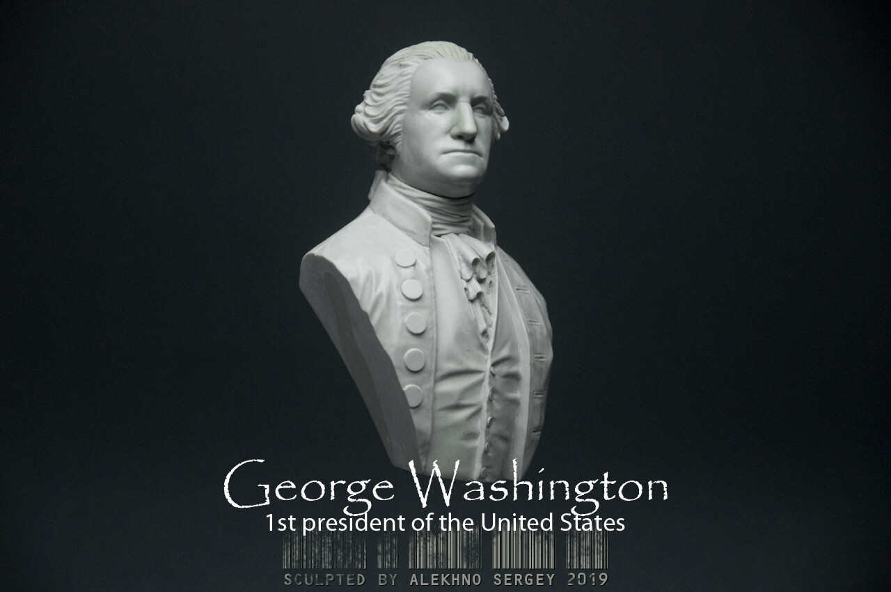 ArtStation - George Washington - 1st president of the United States