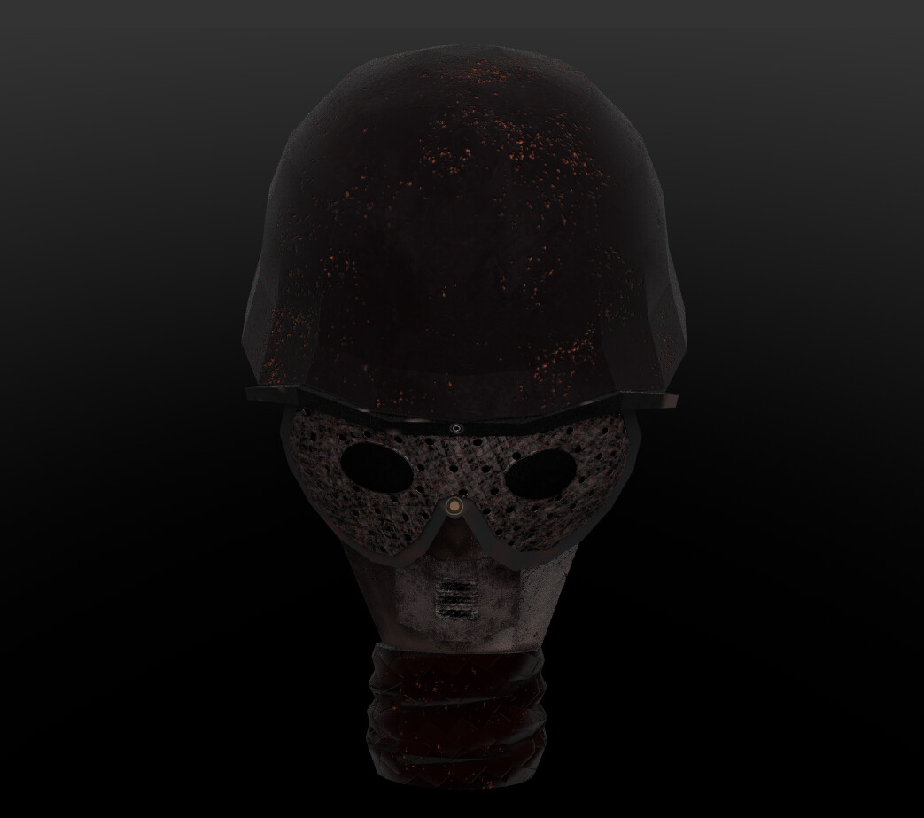 John Cyrus Tuico - Post Apocalyptic German Helmet