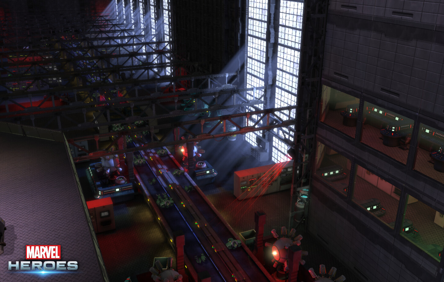 Nick Lee - Marvel Heroes - Robot Factory & Industrial Factory Zone